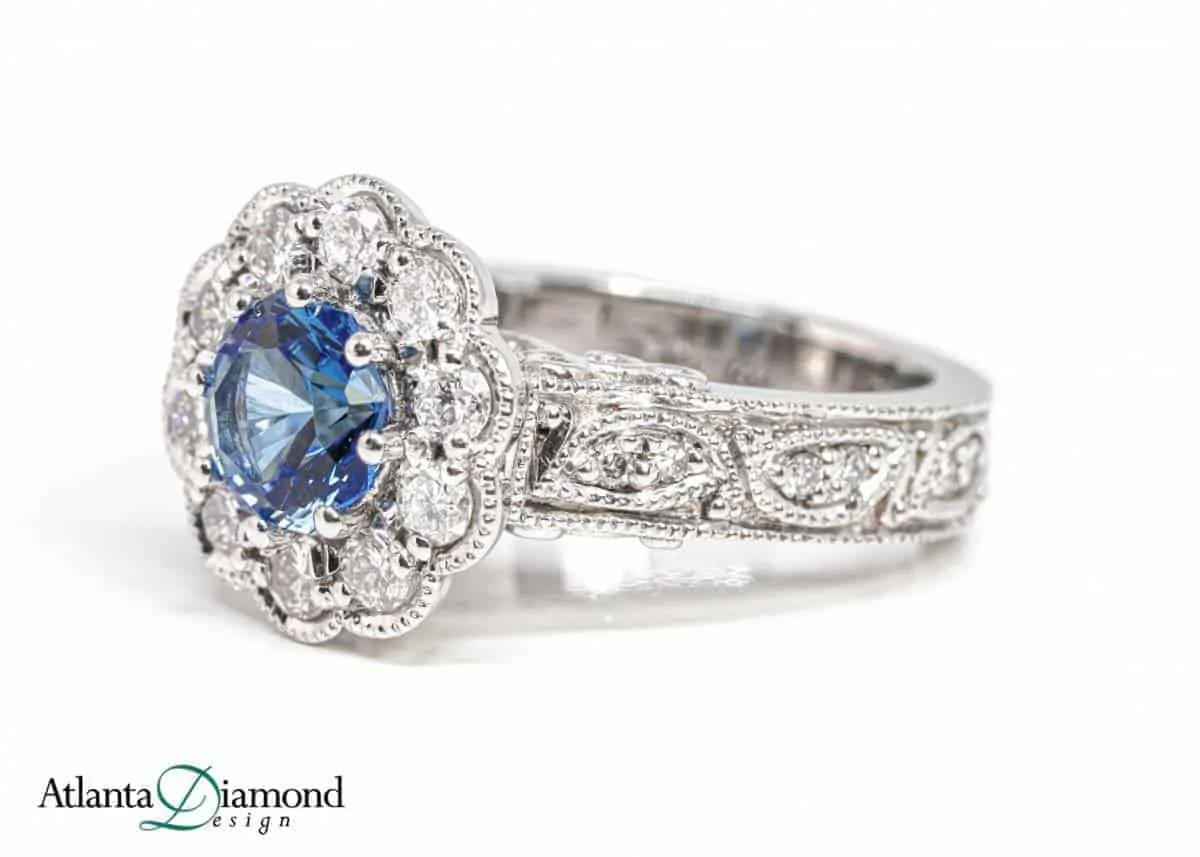 Oval Diamond 5 Stone Engagement Ring | Atlanta Diamond Design