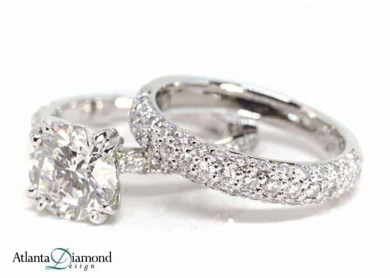 Oval Diamond 5 Stone Engagement Ring | Atlanta Diamond Design