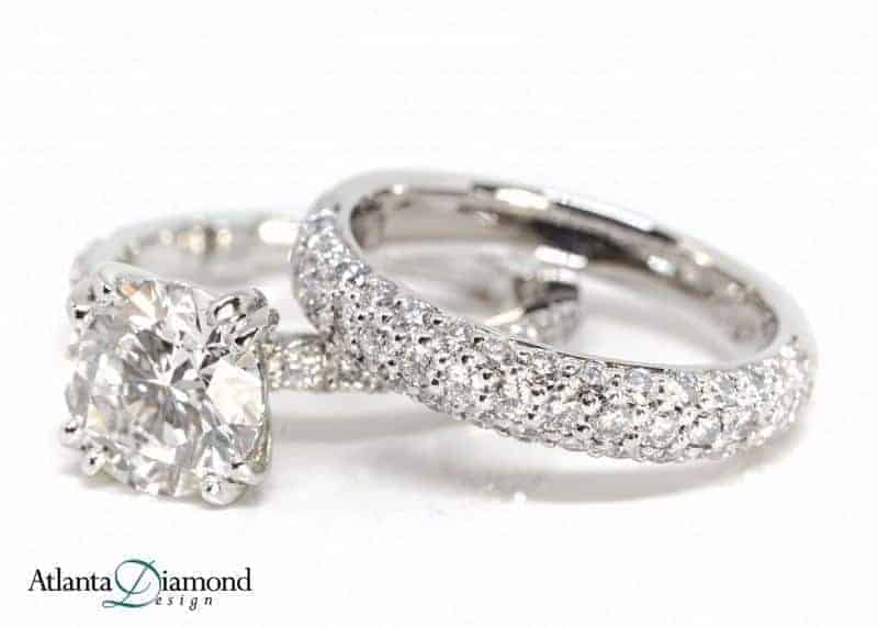 Oval Diamond 5 Stone Engagement Ring | Atlanta Diamond Design