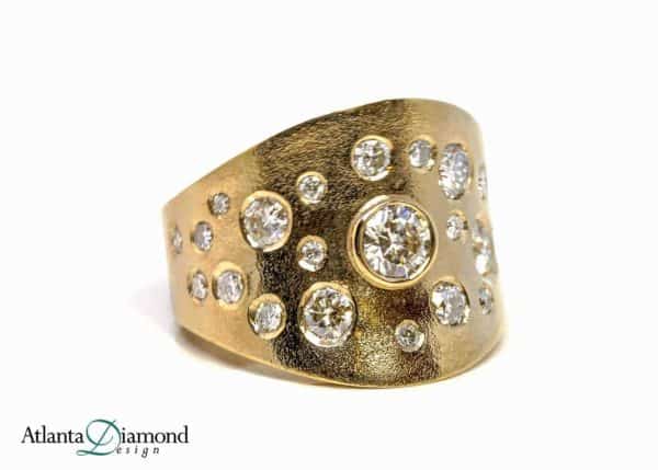 Oval Diamond 5 Stone Engagement Ring | Atlanta Diamond Design