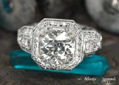 Oval Diamond 5 Stone Engagement Ring | Atlanta Diamond Design
