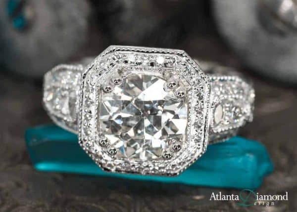 Oval Diamond 5 Stone Engagement Ring | Atlanta Diamond Design