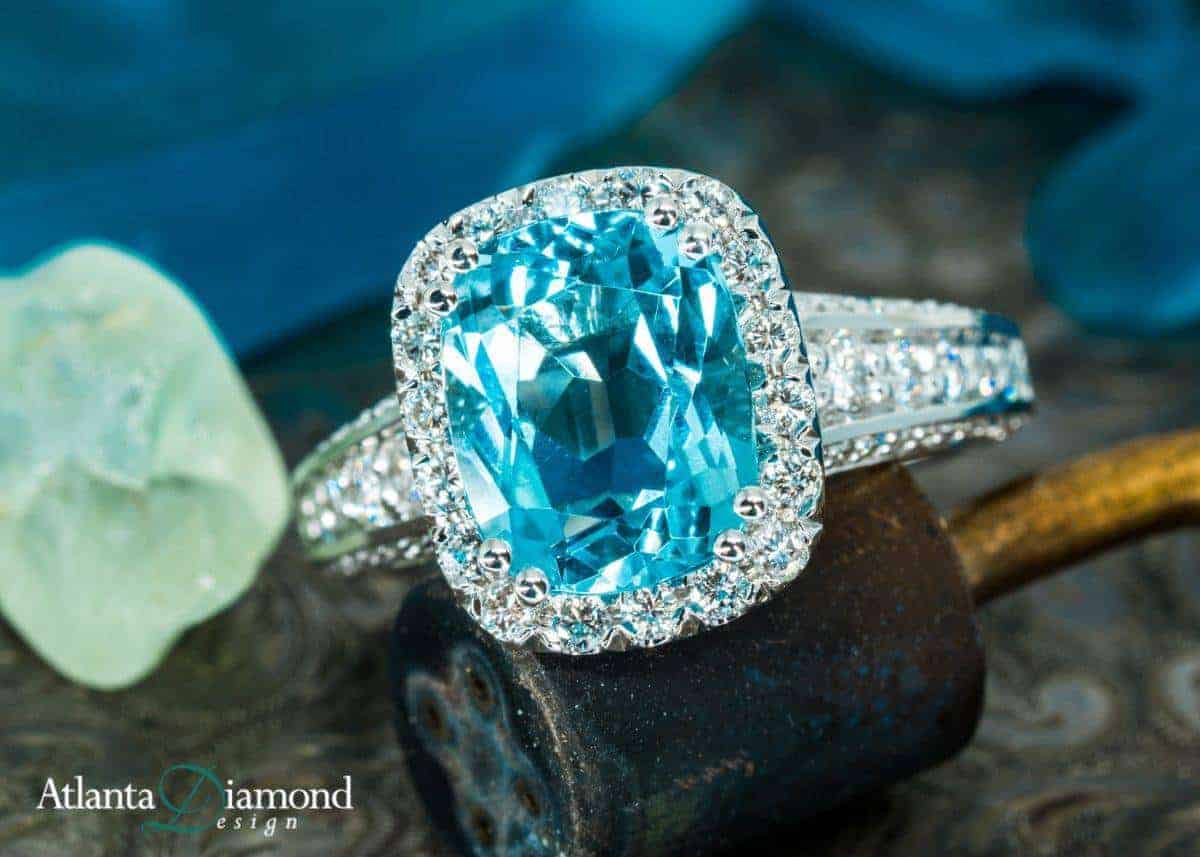 Oval Diamond 5 Stone Engagement Ring | Atlanta Diamond Design